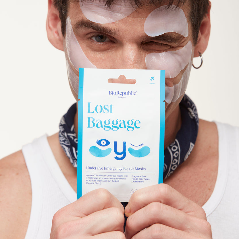 Lost Baggage Under Eye Mask | Under Eye Strips w/ Eye Serum