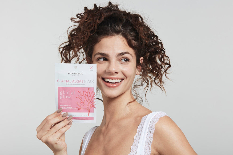 Glacial Glow Biocellulose Sheet Mask | Enzyme Face Mask
