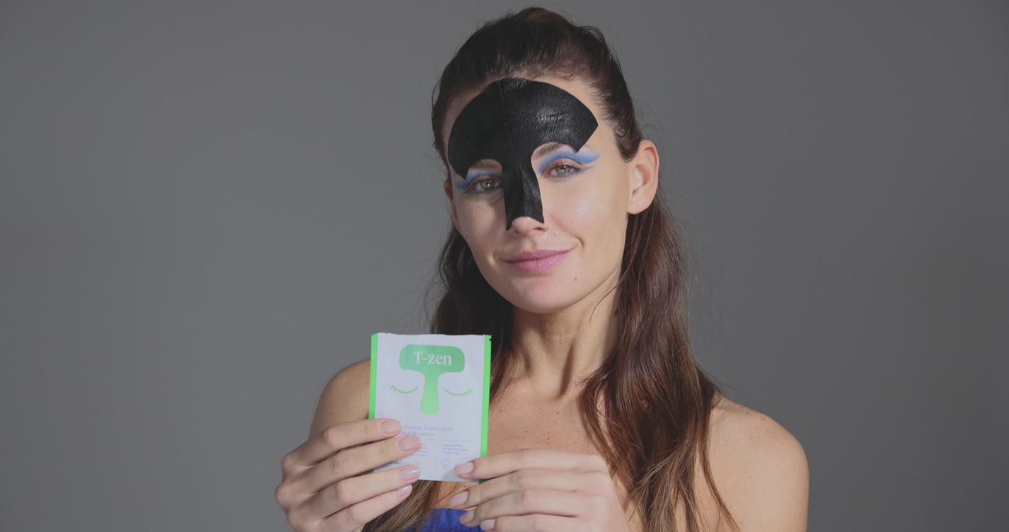 T-Zen Activated Charcoal T-Zone Mask