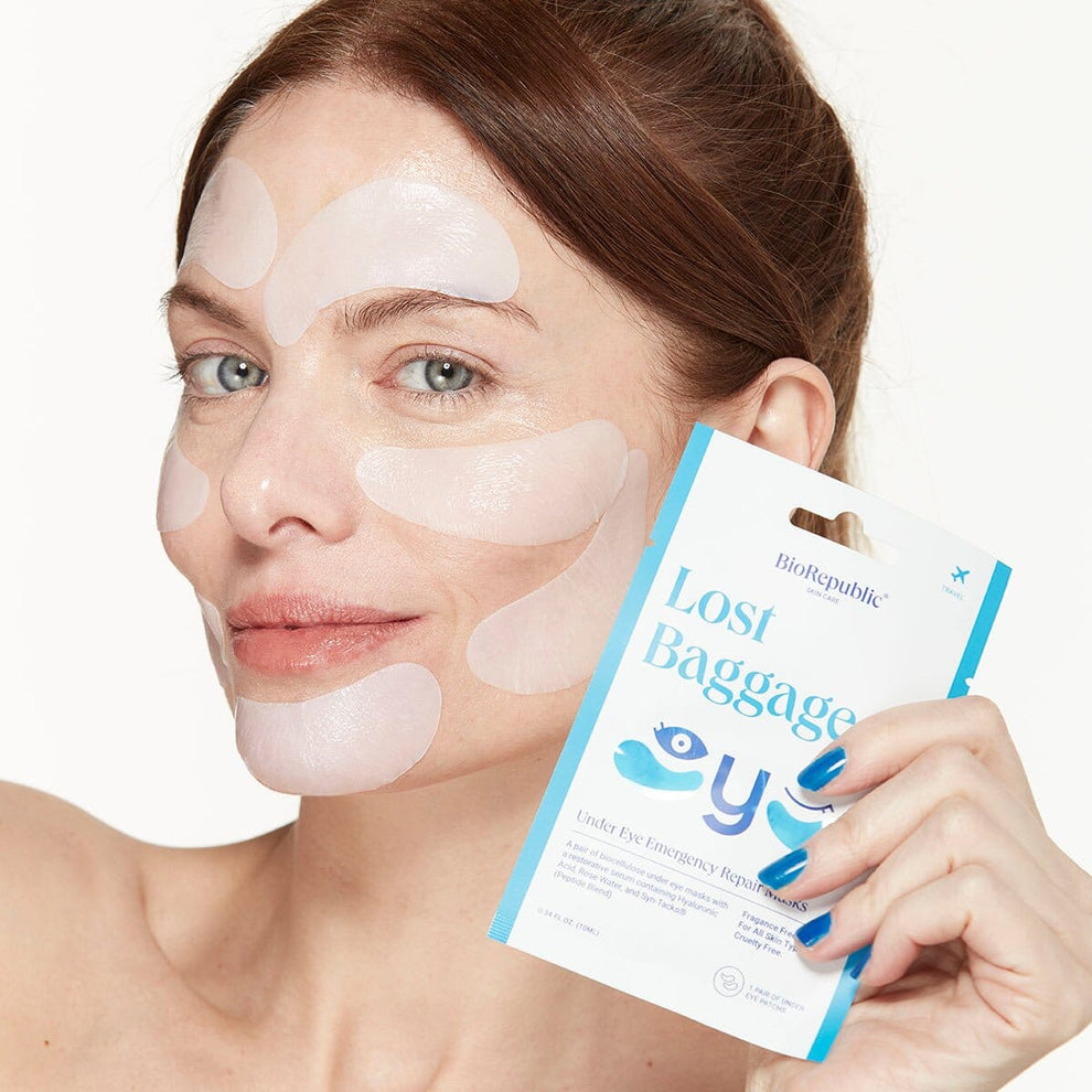 Jet Lag Bundle | Under Eye Mask + Ultra Hydration InvisaMask
